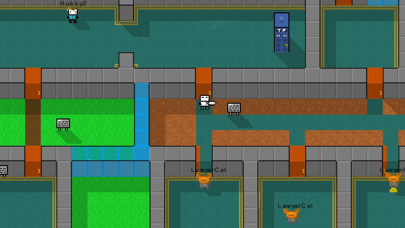 8BitMMO: Indie Construction Sandbox Game