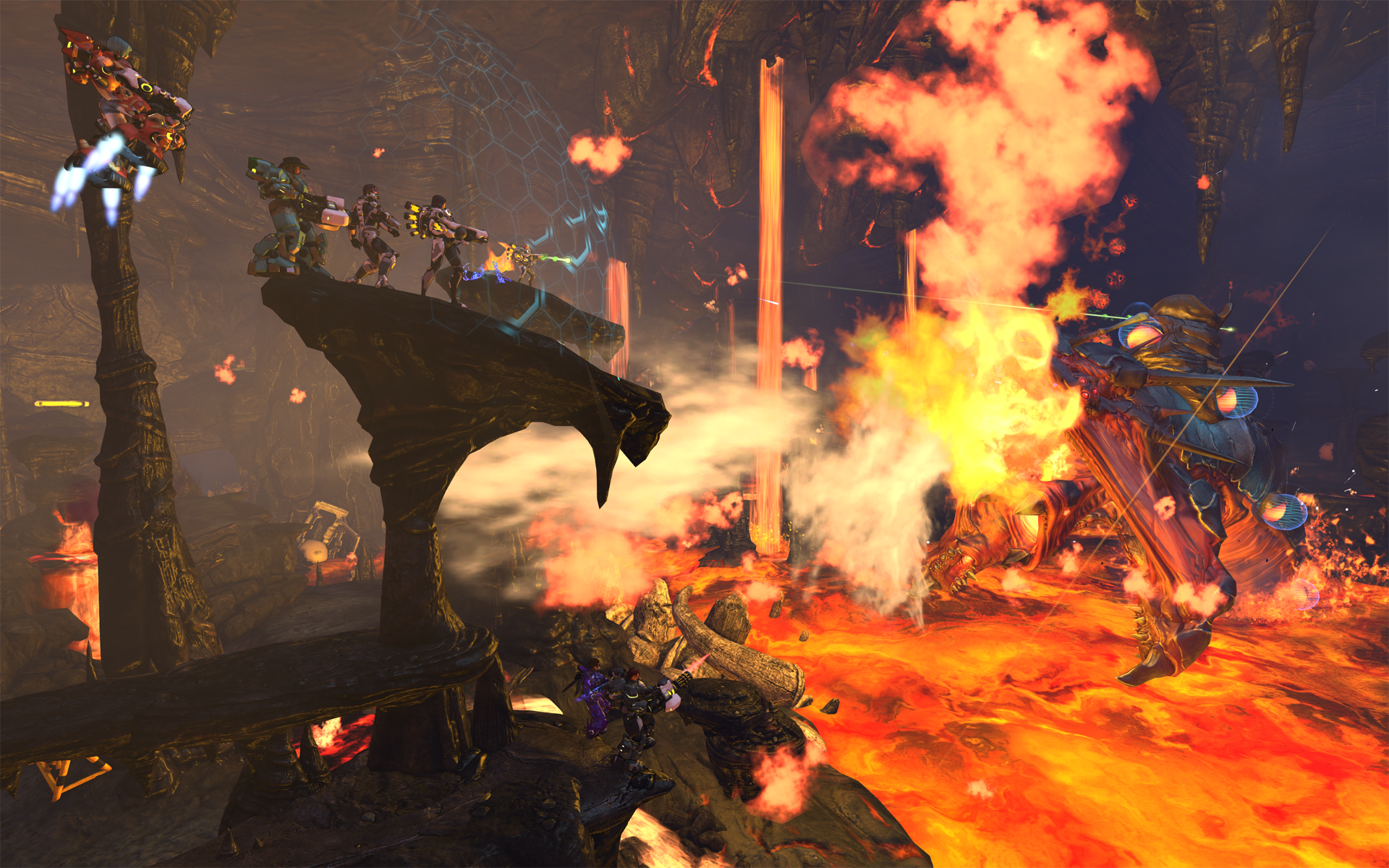 Firefall celebrates it's official launch with a new gameplay trailer