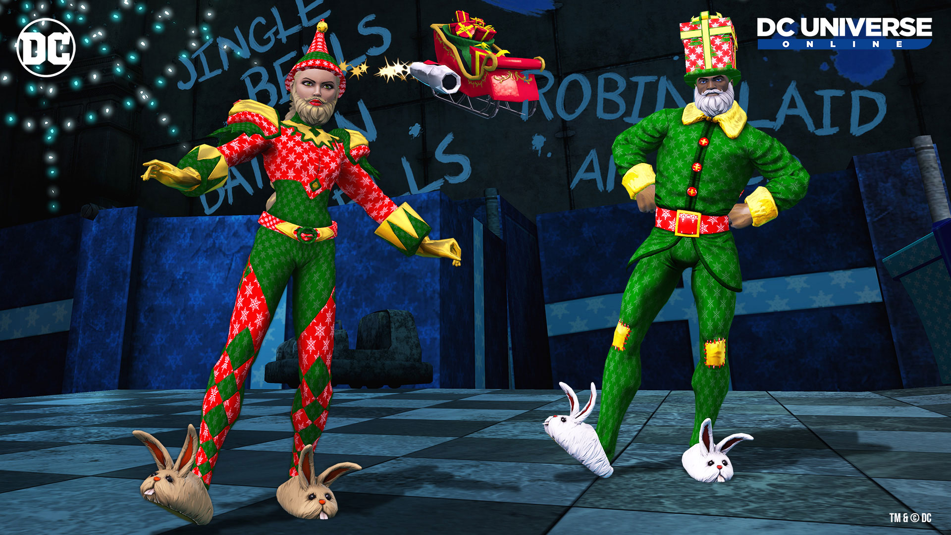 DCUO Rings In "Season's Greedings" Event With Some Crazy Costumes