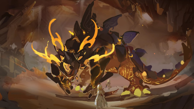 See What Went Into Making Genshin Impact's Geo Dragon Azhdaha In The ...