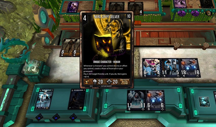 F2P CCG Infinity Wars Classic Will Make All Cards Free, For All Players