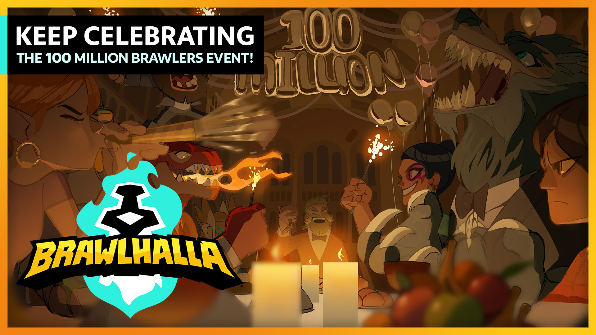 Brawlhalla Celebrates 100 Million Lifetime Players With An Event