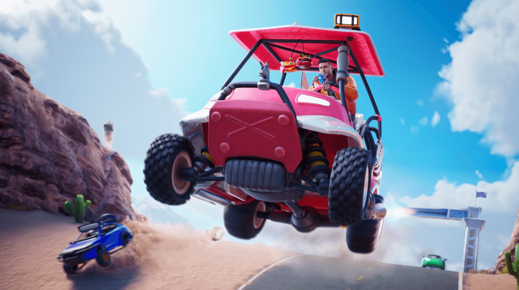 Fortnite Might Be Introducing An Official Car Racing Game Mode Soon
