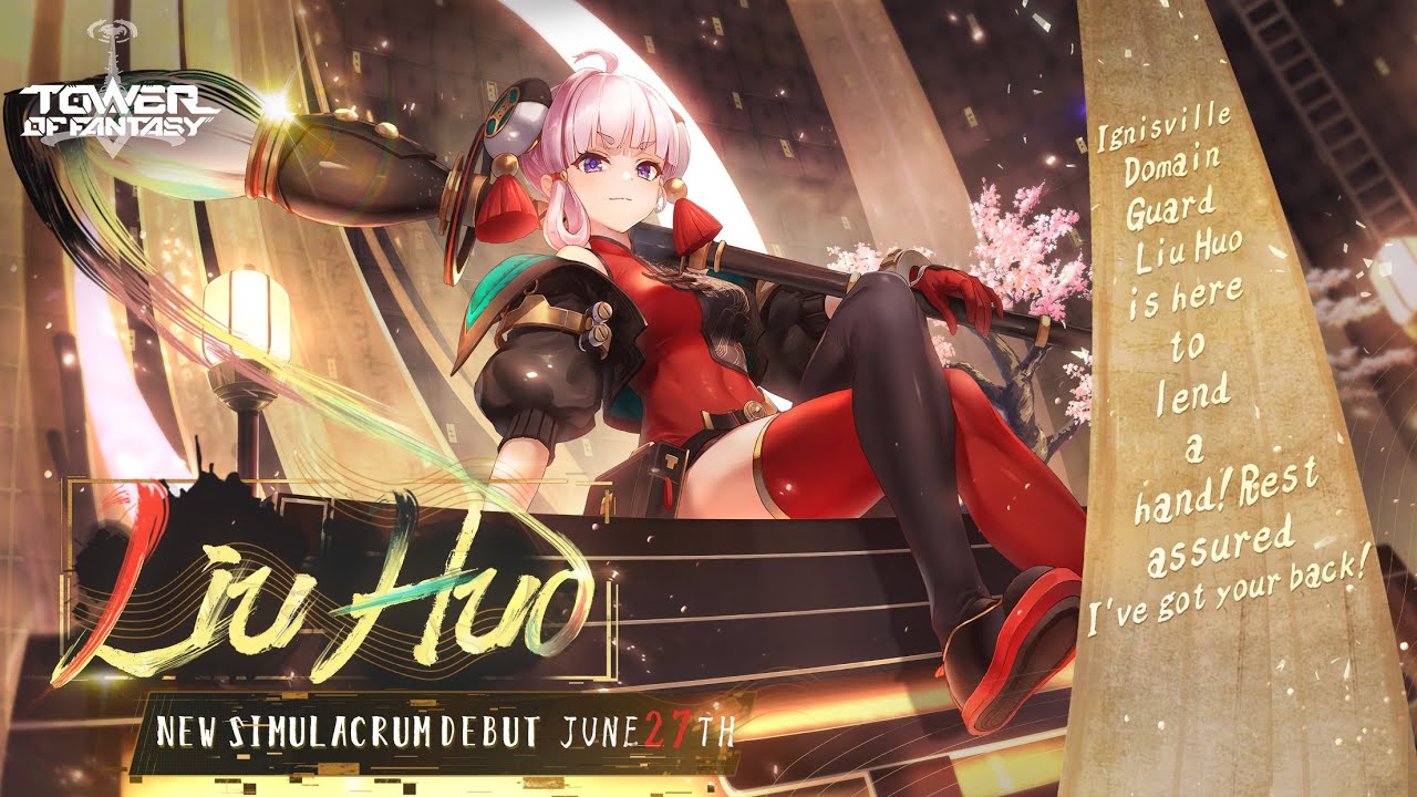 Get A Sneak Peek At LiuHuo And Domain 9, Coming To Tower of Fantasy In The Version 3.0 Update