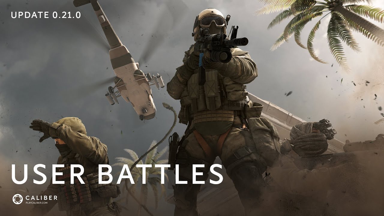Caliber To Begin Beta Testing Customizable User Battles In Next Update